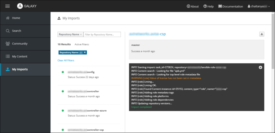 Write and publish Ansible roles on Ansible Galaxy